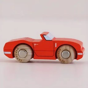 LE TOY VAN Dřevěné autíčko Marc / červená / od 2 let