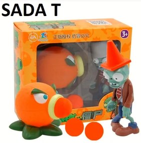 Silikonové figurky ze hry Plants vs Zombies 2 Set: sada T