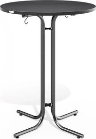 Cateringový skládací barový stůl Ofelie 70 cm šedý