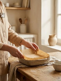Sinsay - Papírové formy na pečení v air fryer 100 pack - béžová