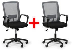 Kancelářská židle BASE 1+1 ZDARMA, šedá
