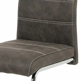 Jídelní židle antracit látka COWBOY HC-483 GREY3