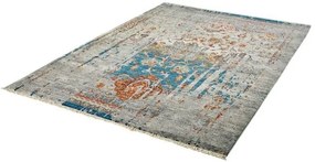 Obsession, Kusový koberec Laos 453 BLUE, 200x285, vícebarevná, chodba / předsíň