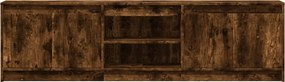 TV skříňka s LED kouřový dub 180 x 34 x 50 cm kompozitní dřevo 3307916