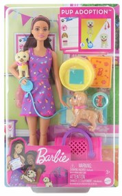 Barbie Panenka s pejsky HKD86