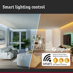 Paulmann 94513 - RGBW LED/8,2W IP44 Stmívatelné domovní číslo PADEA 230V