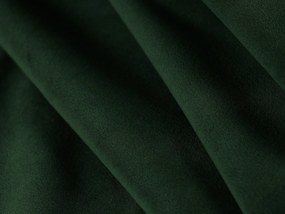 Rohová pohovka judy do tvaru u levá velvet tmavě zelená MUZZA