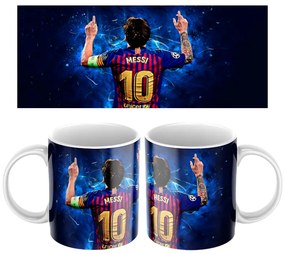 Keramický hrnek s motivem Messi Barcelona