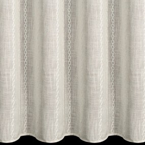 ZÁVĚS NA KROUŽCÍCH JULIANA 140X250 CM PŘÍRODNÍ