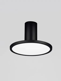 LED černé moderní stropní svítidlo Ekei