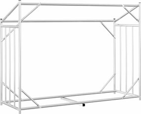 vidaXL Stojan na palivové dřevo s krytem 151x60,5x110,5 cm [4104941]