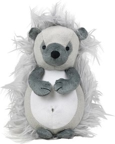Šedá dveřní zarážka ježek Hedgehog - 15*14*21 cm