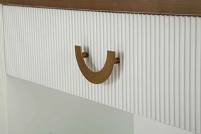 Designová konzole Tahigwa 121 cm bílá