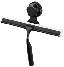 Černá samodržící nástěnná stěrka na sklo s držákem Compactor Bestlock Black Double Hook Squeegee