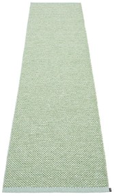 Vinylový koberec Pappelina EFFI Pale Turquoise/Grass Green/Vanilla velikost: 70x300cm