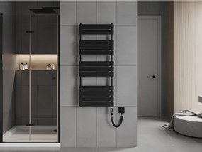 Mexen Ceres, elektrické topné těleso 1200 x 500 mm, 600 W, černá, W111-1200-500-2600-70