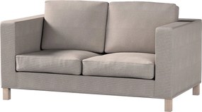 Potah na pohovku IKEA Karlanda 2-místná, krátký barva béžová látka pletený vzor