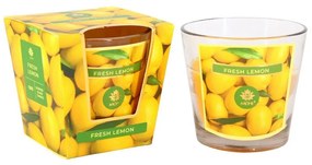 Arome Vonná svíčka ve skle Fresh Lemon, 120 g