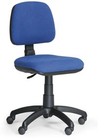 Kancelářská židle MILANO bez područek, modrá