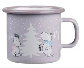 Smaltovaný plecháček Snowfall 2,5 dl Muurla