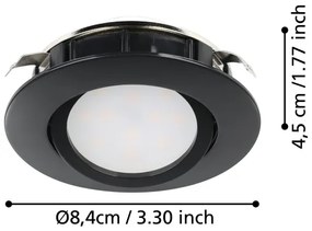Eglo 900748 - LED Stmívatelné podhledové svítidlo PINEDA LED/5,5W/230V