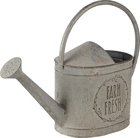 Dekorativní šedá retro konev Fresh farm - 45*16*33 cm