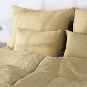 Celoroční mušelínové povlečení Sand - GOTS Velikost: 140 x 200 + 70 x 90