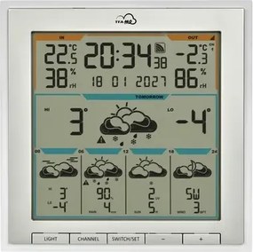 TFA 35.8105.02 ID-08 / Meteostanice / WiFi / předpověď počasí 5 dní /