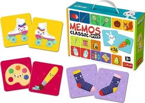 Trefl - Pexeso ClassicPlus - Logic 3v1 / 20 minut / 2-4 hráči / od 3 l