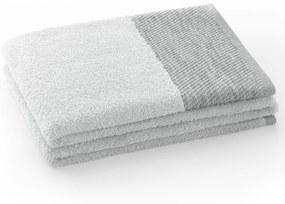 Bavlněný ručník AmeliaHome Aria stříbrný