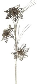 Dekorační větev s květy P1935-30 - 14 x 44 x 75 cm