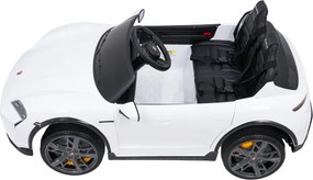 Elektrické autíčko Porsche Taycan Turbo S bílé