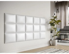 Čalouněný nástěnný panel Pag 40x30, Barva látek:: ekokůže Soft 017 (bíla)