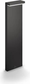 PH 16486/93/P0 LED Venkovní sloupkové svítidlo Philips Bustan 16486/93/P0 antracitové velké 2700K - PHILIPS (915005378601)