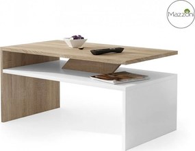 Casarredo - Komfort nábytek Konferenční stolek PRIMA 90x50 cm dub sonoma/bílá