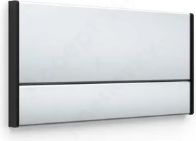 ACCEPT Dveřní tabulka ACS 187 x 93 mm - stříbrná tabulka