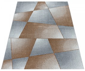 Ayyildiz, Kusový koberec Rio 4603 copper, 120x170, hnědá, ložnice