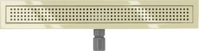 Mexen Flat M08 lineární odtok 50 cm, zlatý - 1525050-15