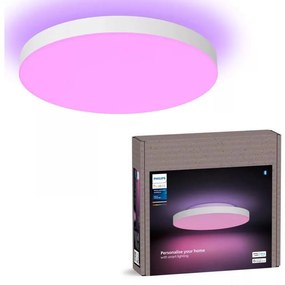 Philips - LED RGBW Stmívatelné stropní svítidlo Hue DATURA LED/48W/230V
