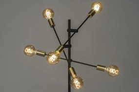 Stojací designová lampa Sydney Bulb Gold