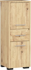 Koupelnová skříňka FIN Sloupek 30 2D 1SZ 85cm PK Dub Artisan