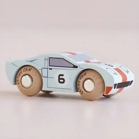 LE TOY VAN Dřevěné autíčko Fred / od 2 let / modrá / dřevo / FSC