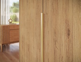 ADRK Furniture Bregma II s nástavcem Skříň s otočnými dveřmi ADRK-W-BREG-100-AG