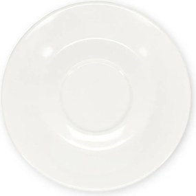 Bílý porcelánový podšálek ø 15,5 cm Barista – BonBistro