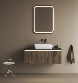 Sapho Sapho, LOREA skříňka s dvojumyvadlem 181x46x51,5cm (80+20+80cm), bílá matná, LE080-3131-04