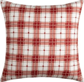 Povlak na polštář z mikrovlákna TARTAN HEART 45x45 cm, barevný