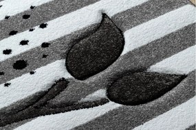 Dywany Łuszczów, Dětský kusový koberec Petit C549 Birds grey, 120x170, šedá, dětský pokoj