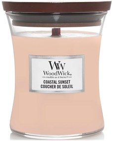 WoodWick – svíčka Coastal Sunset (Západ slunce na pobřeží) Velikost: malá 85 g