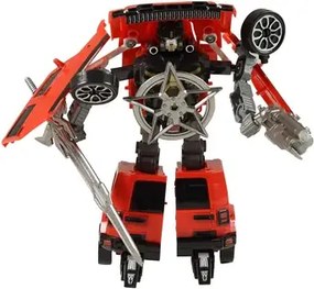 RAPPA Robot rozložitelné auto červená / od 3 let