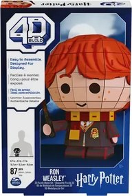 4D BUILD 3D Puzzle Harry Potter: Ron / 87 dílků